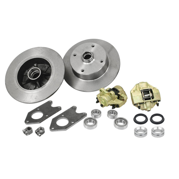 EMPI Front Disc Brake Conversion Kit — Bolt-On 4x130, Link Pin Beetle ...